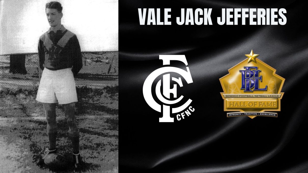 Vale - Jack Jefferies Castlemaine FNC